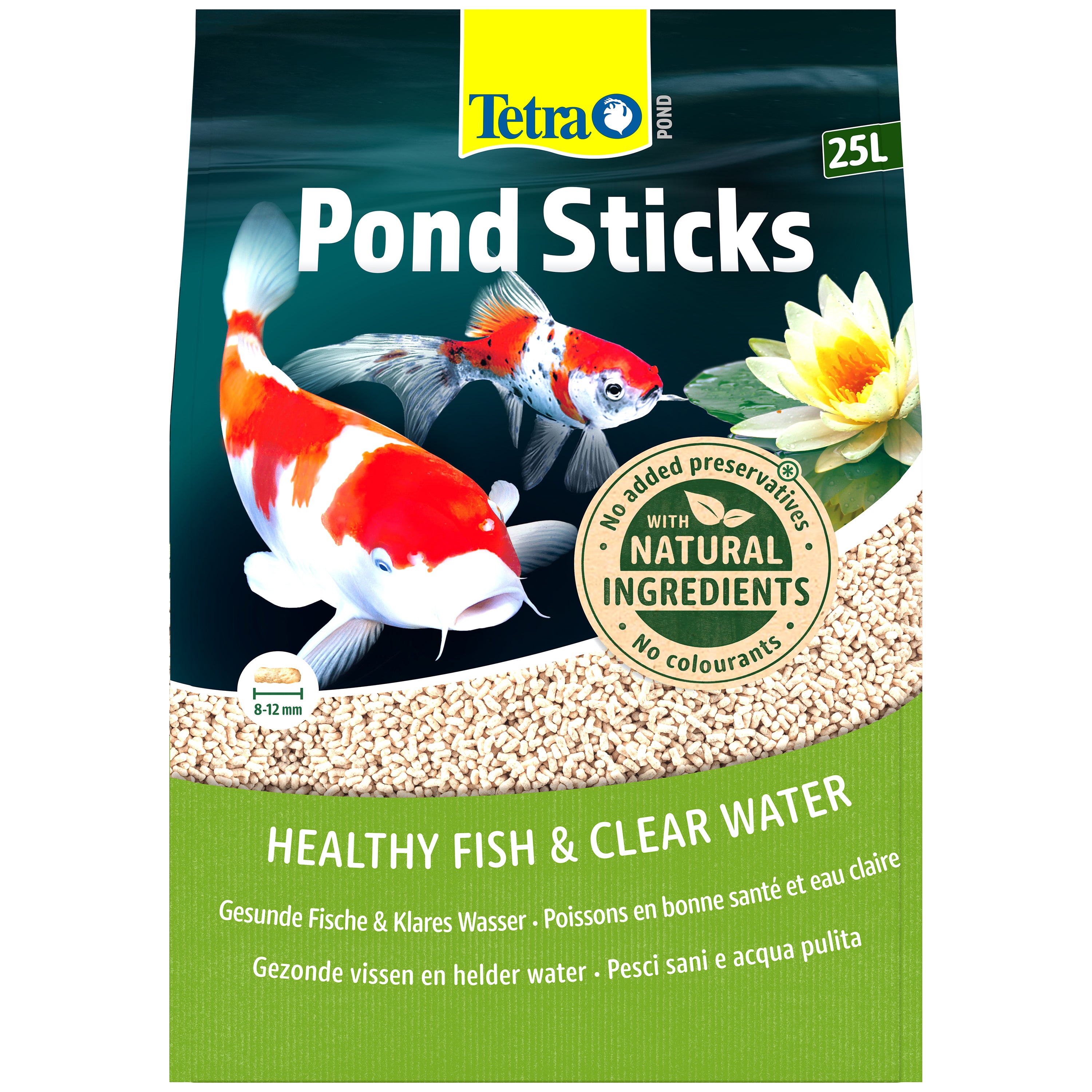 Tetra Pond Floating Food Sticks For All Pond Fish (1L, 4L, 7L, 10L, 15 ...
