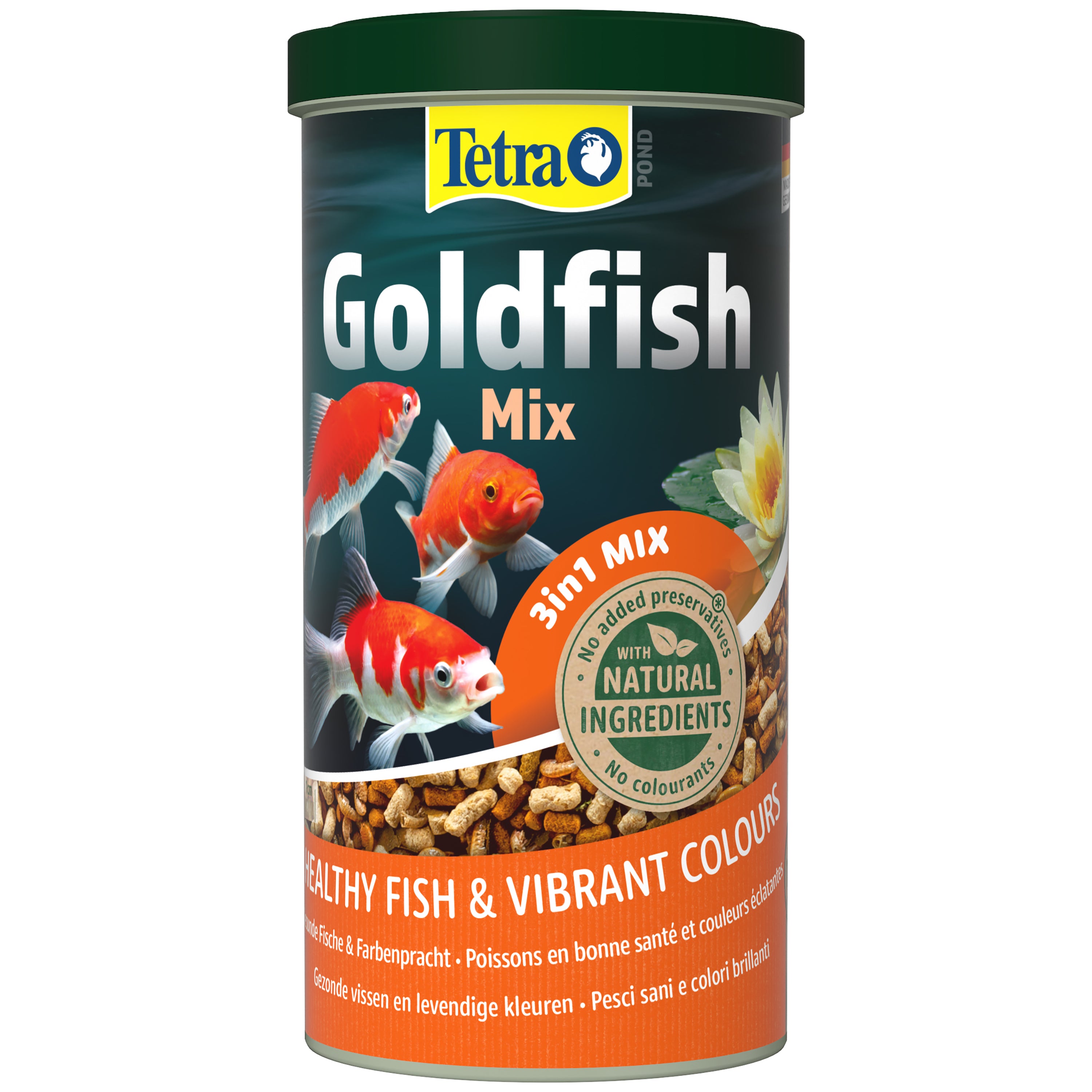 Tetra Pond Goldfish Mix - Mixed Fish Food For Pond Fish (1L, 4L)
