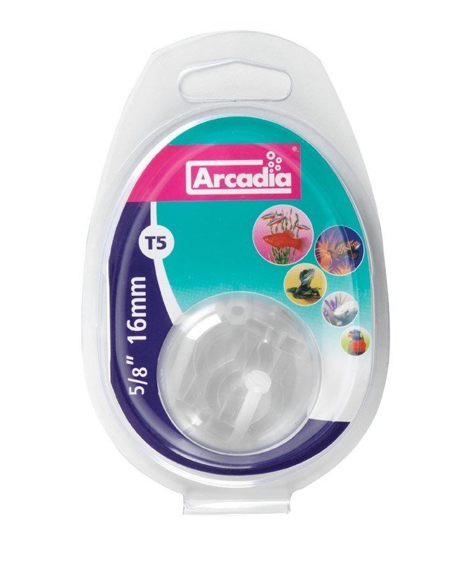 Arcadia T5 Plastic Spring Clips & Fasteners 16mm 2 Pack