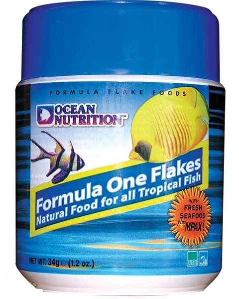 Ocean Nutrition Formula One Tropical Fish Food Flakes 34g – Warehouse ...